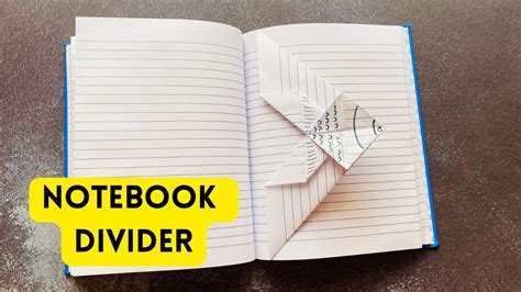 DIY Notebook Divider Notebook Partition How To Make Partition In