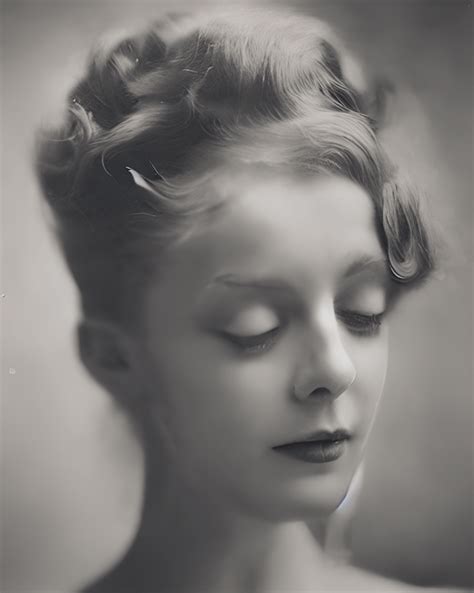 Vintage Beautiful Woman Photograph · Creative Fabrica