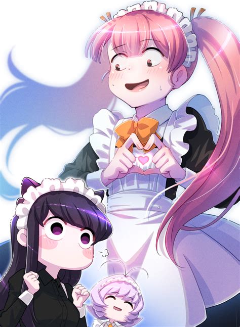 Komi Shouko Tadano Hitohito And Osana Najimi Komi San Wa Komyushou Desu Drawn By