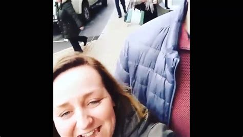 Musical Wife Films Herself Loudly Serenading Embarrassed Husband In Public For Valentines Day