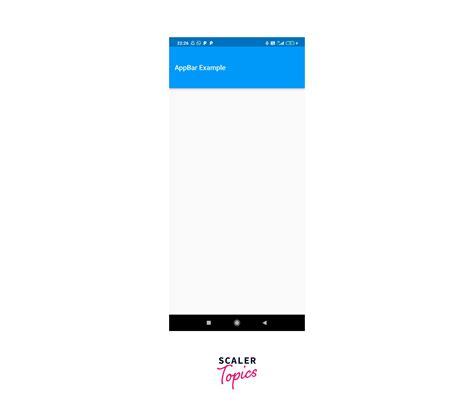How To Customize AppBar In Flutter Scaler Topics
