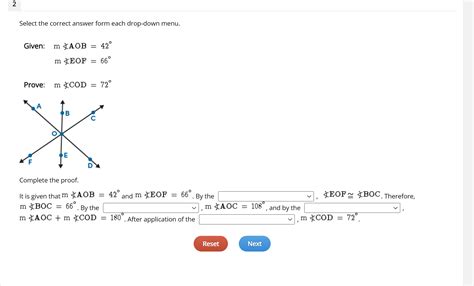 [solved] 2 select the correct answer form each drop down menu given m course hero