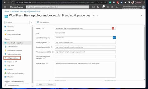 how to create azure ad application registration step by step