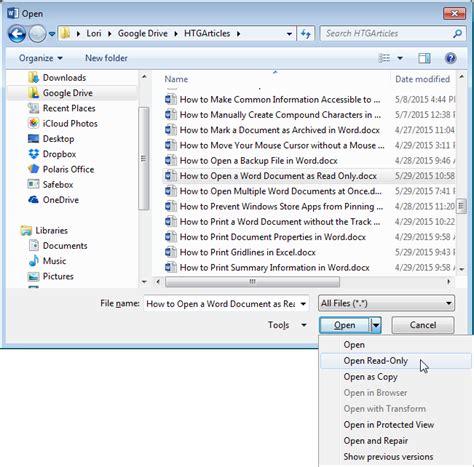 why do my microsoft word documents open as read only artoflasopa