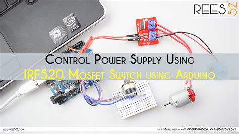 Interfacing IRF520 MOSFET Driver Module HCMODU0083 With 54 OFF