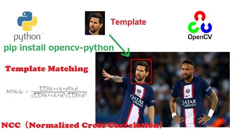 Python OpenCV Template Matching Normalized Cross Correlation NCC