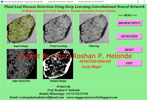 plant leaf disease identification using deep learning convolutional neural network cnn in python