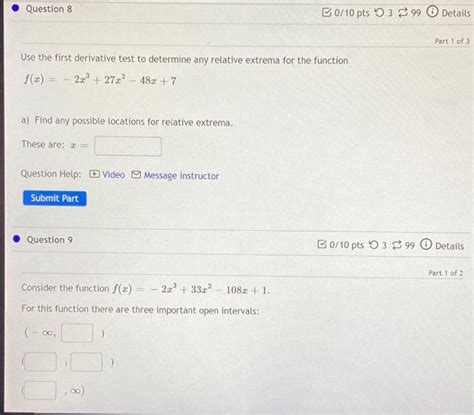 solved hello need help getting the answer for 8 and 9