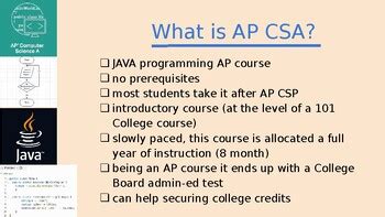 Adrian S AP CSA Lecture Notes Introduction High School U1L1