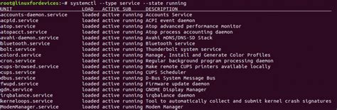 How To List Services In Ubuntu Linux LinuxForDevices