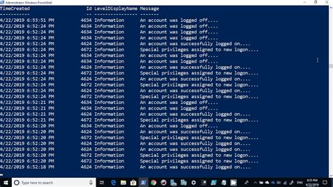 powershell بالعربي event logs using powershell part 2 in arabic youtube