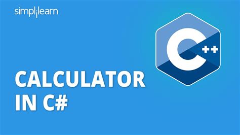 calculator in c how to make calculator in c c tutorial for beginners simplilearn youtube