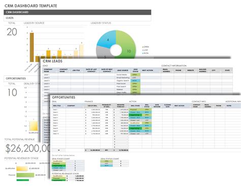 Free Small Business CRM Templates In Excel Smartsheet