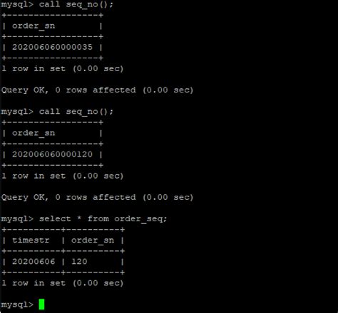 mysql如何生成唯一序列号 简书