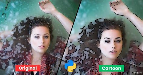 Create An Image To Cartoon Converter Using Python Opencv