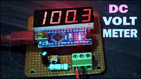 How To Make DC Volt Meter Using Arduino TRONICSpro