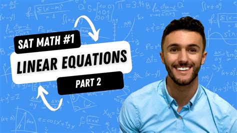 sat math 2 linear equations word problems youtube