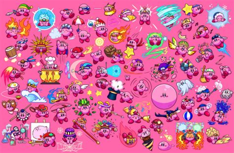 Create A All Kirby Copy Abilities In Every Game Tier List TierMaker