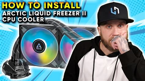 How To Install Arctic Liquid Freezer II CPU COOLER 240 280 CPU