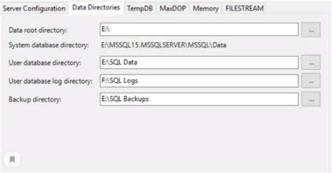 Tips For Configuring The Ms Sql Server Engine Database Component