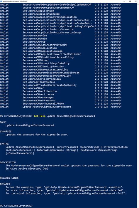 powershell azure ad user creation passwordprofile err
