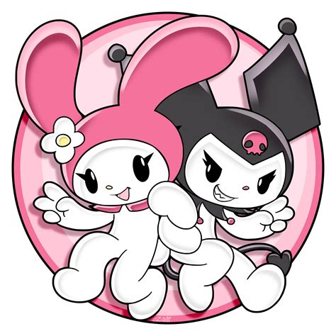 My Melody And Kuromi By Slycecaik On Newgrounds