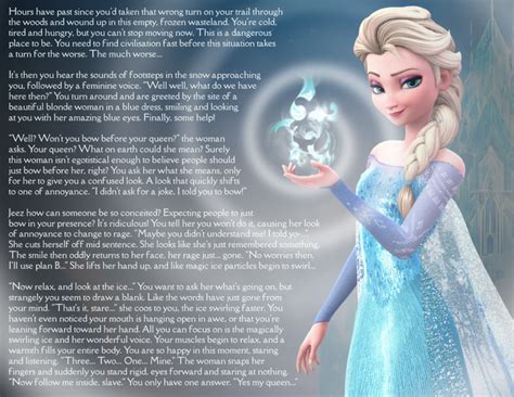 Hypnohub Blonde Hair Blue Eyes Braid Caption Disney Dress Femdom Frozen Long Hair Magic Manip