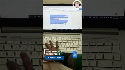 How To Clear Formatting In Google Docs With Shortcut Key YouTube