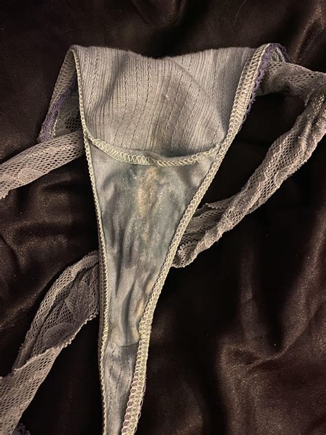 I Know You Guys Love My Sticky Gusset Picsthis Vs Thong I Came In Is Ready To Seal And Ship 🥰