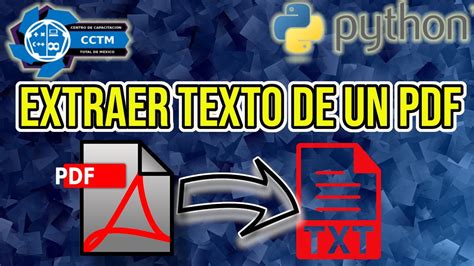 📄¿cómo extraer el texto de un pdf fitz pymupdf python │¡muy básico youtube