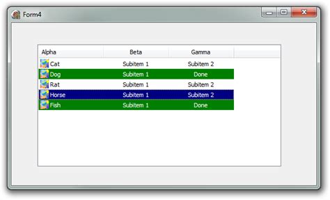 Listview Delphi Draw Selections And Mouse Hover Effects On