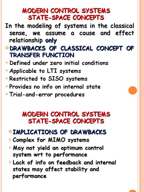 e707 modern control 2 pdf eigenvalues and eigenvectors applied mathematics