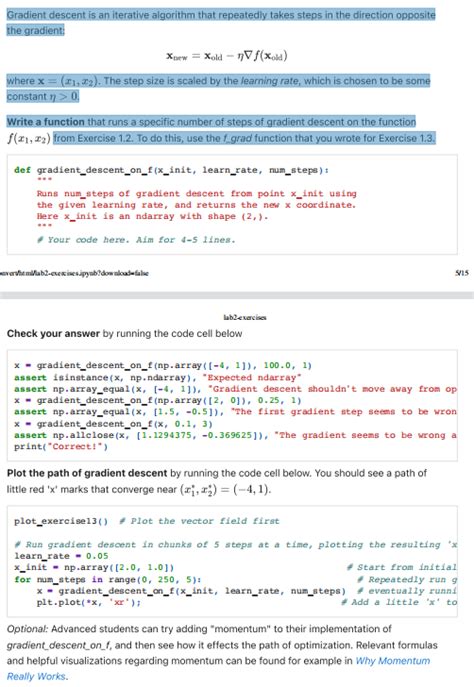 gradient descent is an iterative algorithm that