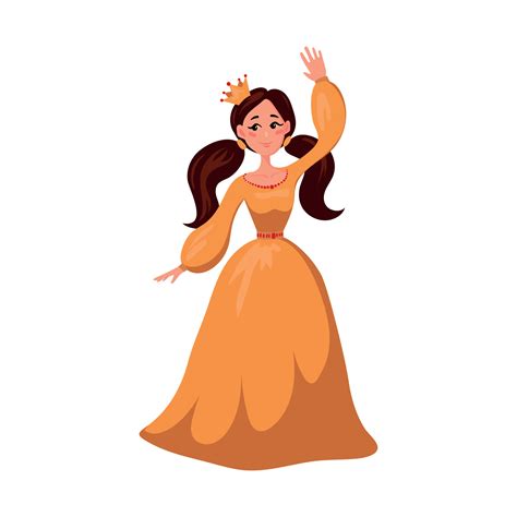 Vector Illustrator Of Cartoon Princesses 13018137 Vector Art At Vecteezy