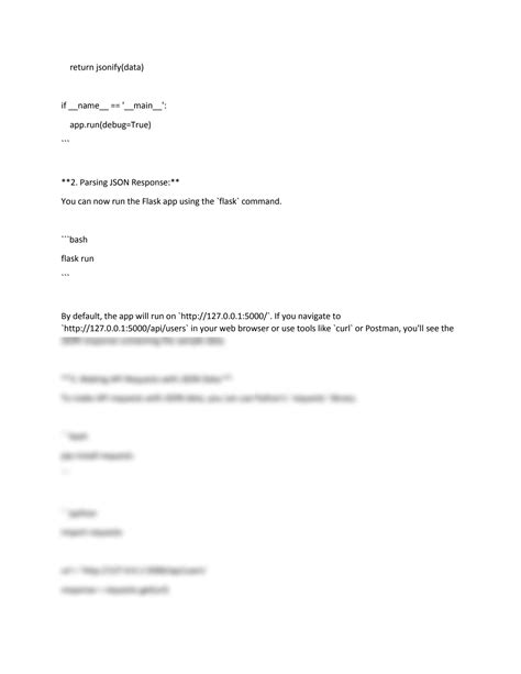 SOLUTION Creating And Parsing Json Apis In Python Studypool