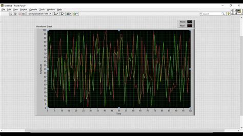 Waveform Graph En LabVIEW Part 2 YouTube