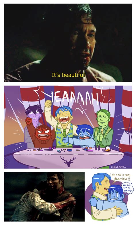 ☁️flyingrotten☁️ On Twitter Bringing Back The Hannibal X Inside Out Crossover Nhannibal