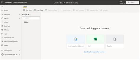 Power Bi How To Create A Datamart Cbi Analytics Power Bi Web