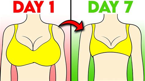7 Day Workout Challenge To Reduce Breast Size How To Lose Breast Fat
