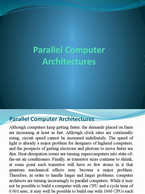 ceng 222 15 pdf central processing unit parallel computing