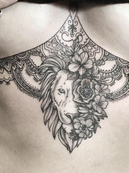 35 Sexy Underboob Tattoo Designs For Women The Trend Spotter