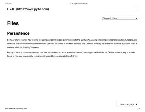 chapter 7 files python and c programming lecture notes for semester one by dr busingye john