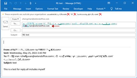 Easily Reply Email With Selected Text Only In Outlook