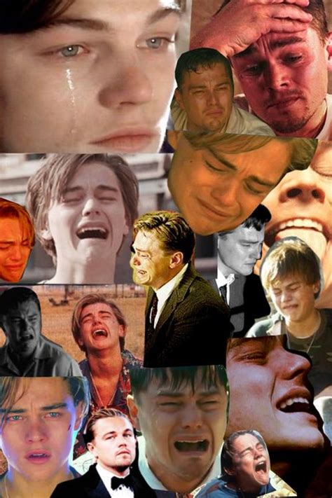 Crying Leo Leonardo Dicaprio Gets Snubbed By Oscar Know Your Meme