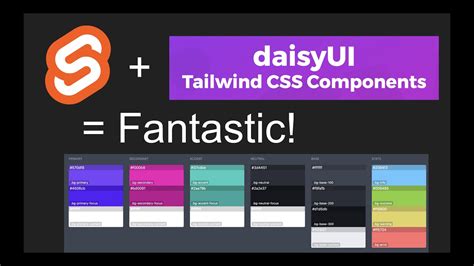 Svelte Setup With Vite Tailwind DaisyUI Custom Themes Svelte
