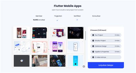 Pilihan Kursus Online Gratis Untuk Pemula Belajar Flutter