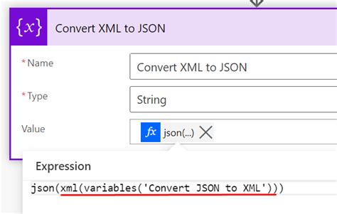 converting json to xml and xml to json in a flow power automate d365 demystified