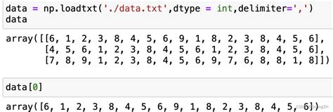 python工程实践之np loadtxt 读取数据 python 脚本之家