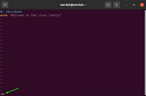 how to create a simple shell script in linux