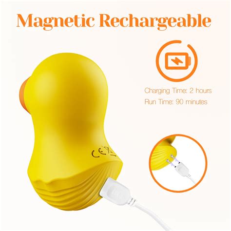 Rechargeable Adult Sex Toys For Women Solo Play Mr Duckie Clitoral Sucking Vibrator For Clit